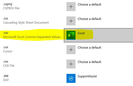 How to set up Microsoft Excel as the default Program – Catapult PlayerTek Plus