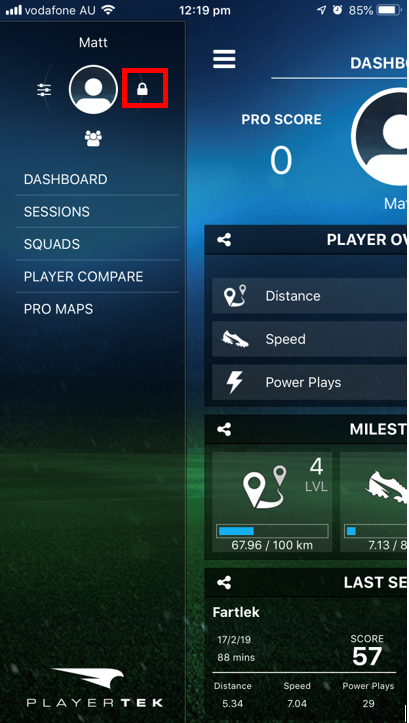 PlayerTek Team App – Catapult PlayerTek Plus