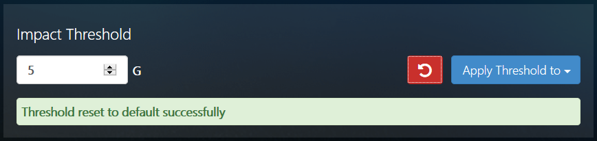 Volume Metrics – Catapult PlayerTek Plus