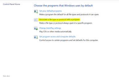 How to set up Microsoft Excel as the default Program – Catapult ...
