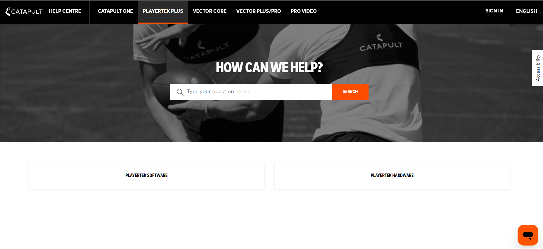 How Do I Contact Support? – Catapult PlayerTek Plus